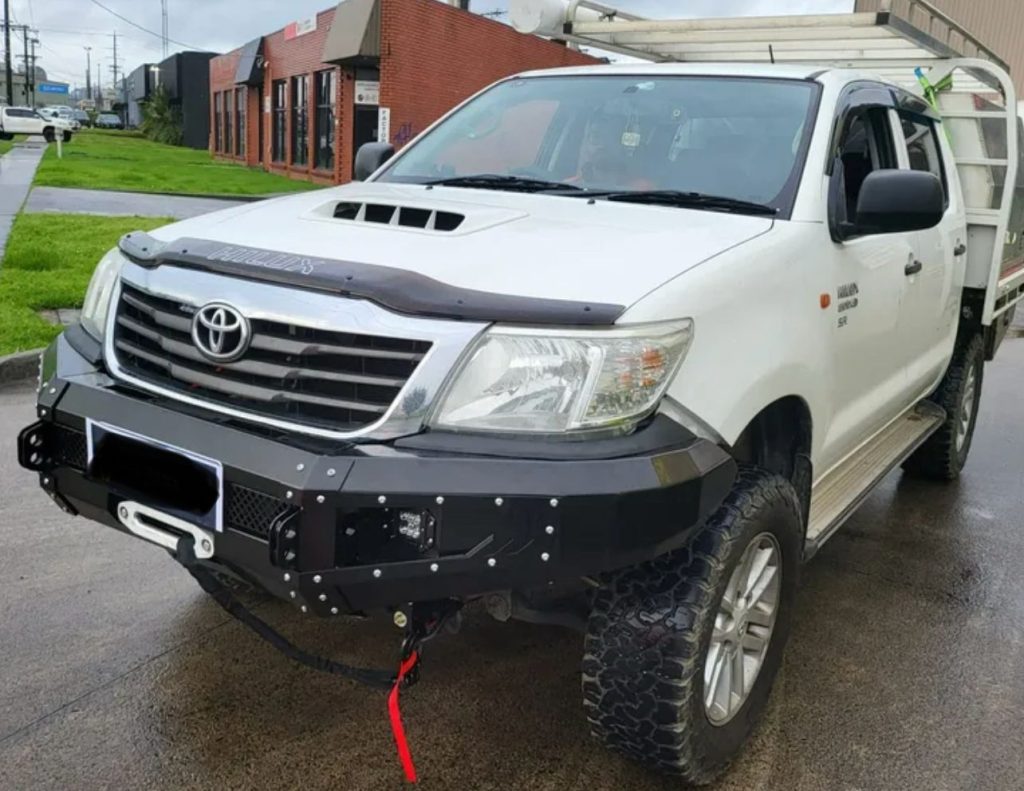 BULL BAR BUMPER REPLACEMENT FOR TOYOTA HILUX 2011-2015 - ykings4x4
