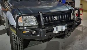 Bullbar For Toyota Landcruiser Prado 90 series - ykings4x4