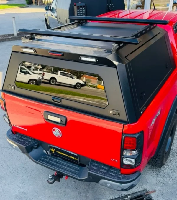 Buy TUB STEEL CANOPY WITH SIDE SOLID DOORS ( 2W) FOR HOLDEN COLORADO