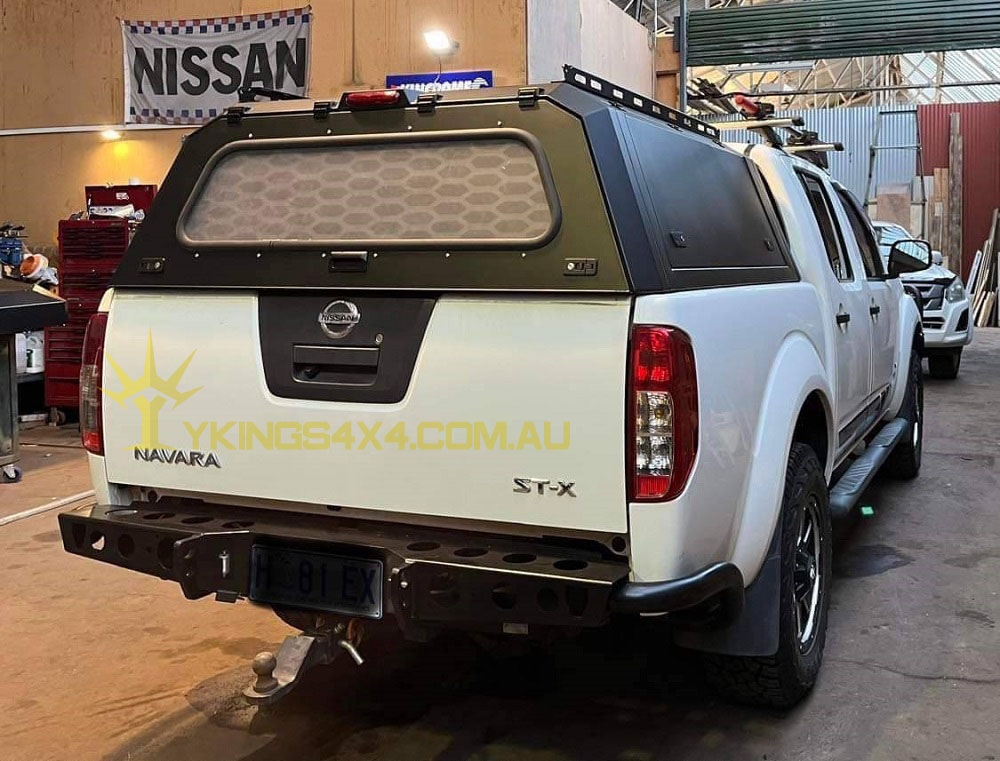 TUB STEEL CANOPY WITH SIDE SOLID DOORS ( 2W) FOR NISSAN NAVARA D40 ...
